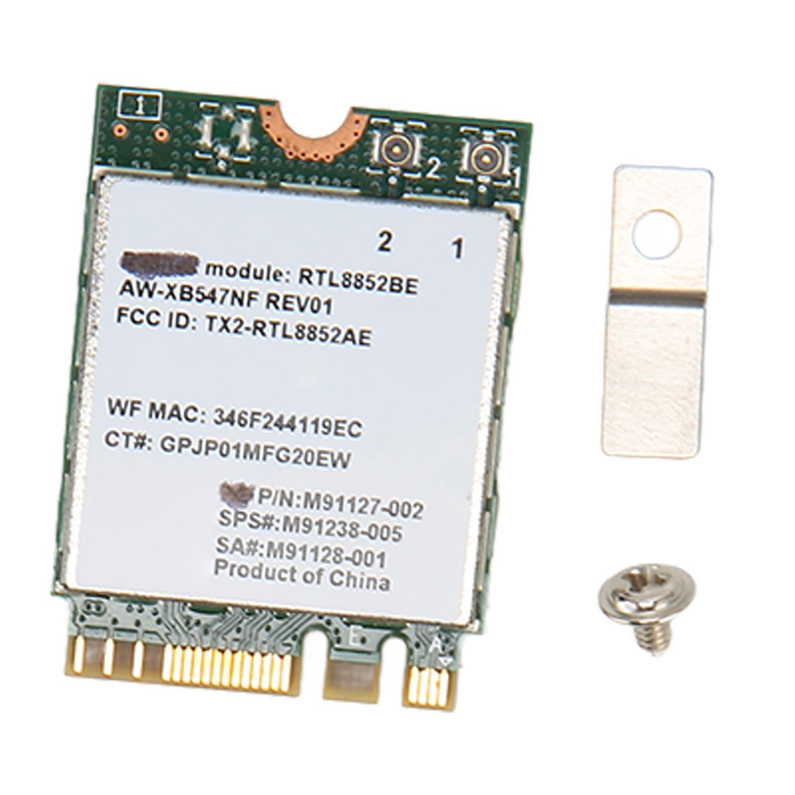 Amazon.com: Acogedor RTL8852BE M.2 Network Card, 1800Mbps NIC Adapter ...
