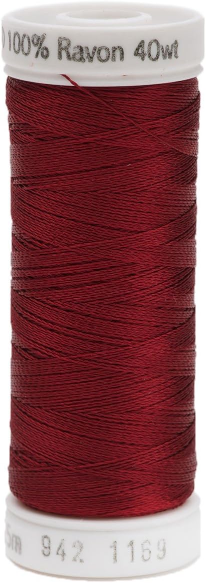 Amazon.com: Sulky Rayon Thread for Sewing, 250-Yard, Bayberry Red