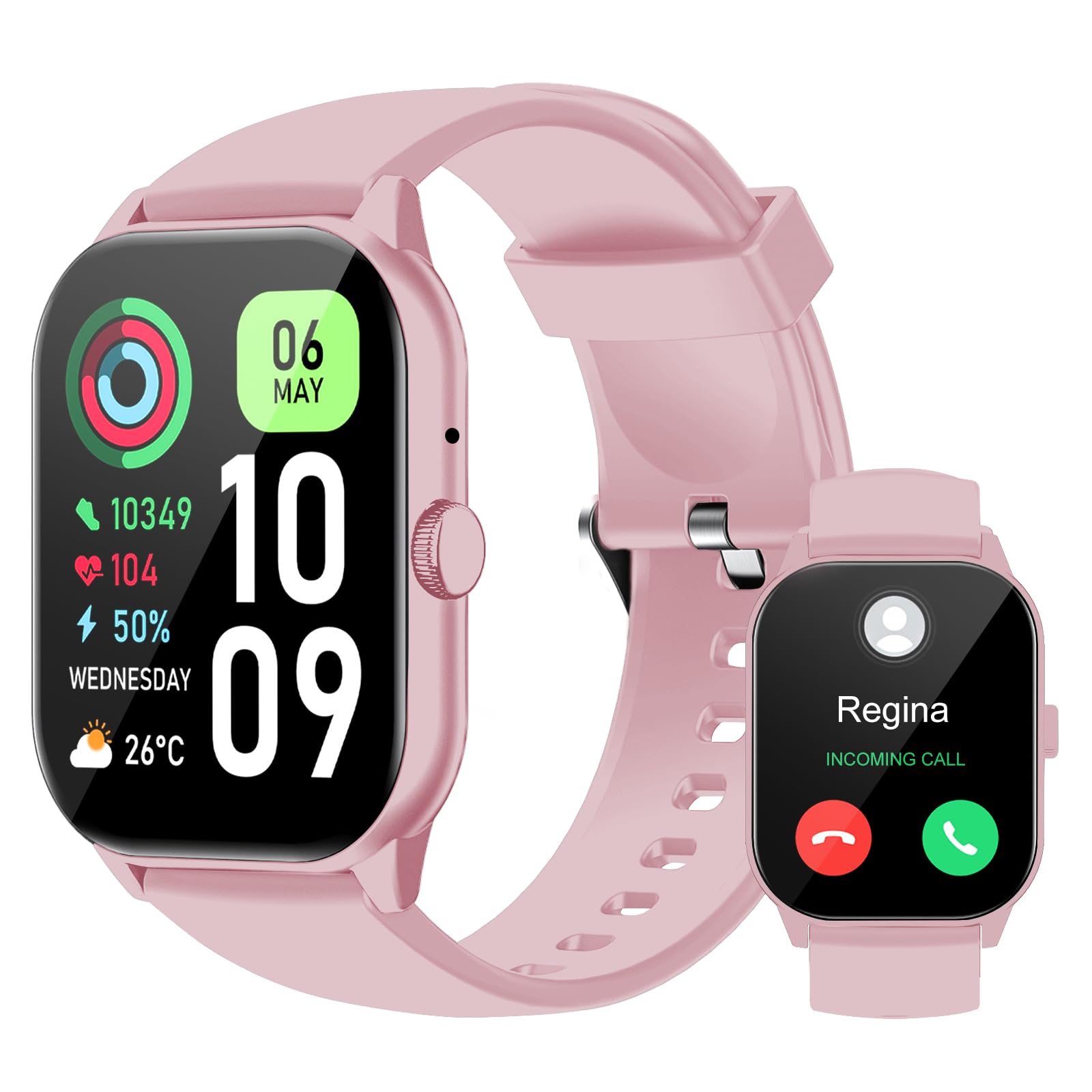 Snapklik.com : Smart Watch Pink