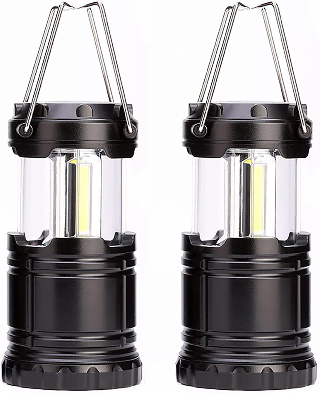 2PCS Portable LED Camping Lights, Super Bright Waterproof Lights ...