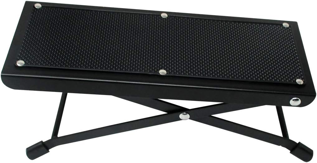 Amazon.com: Adjustable Guitar Stand Foot Rest Support by Trademark ...