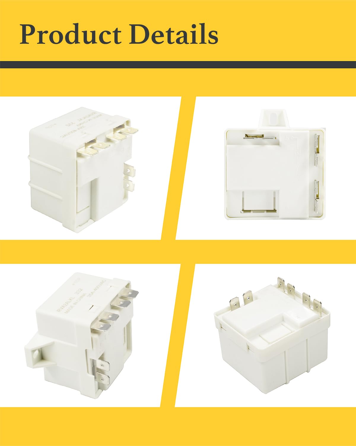 Snapklik.com : Eosorssa Rva2alkl Control Box Well Pump Relay Fit For ...