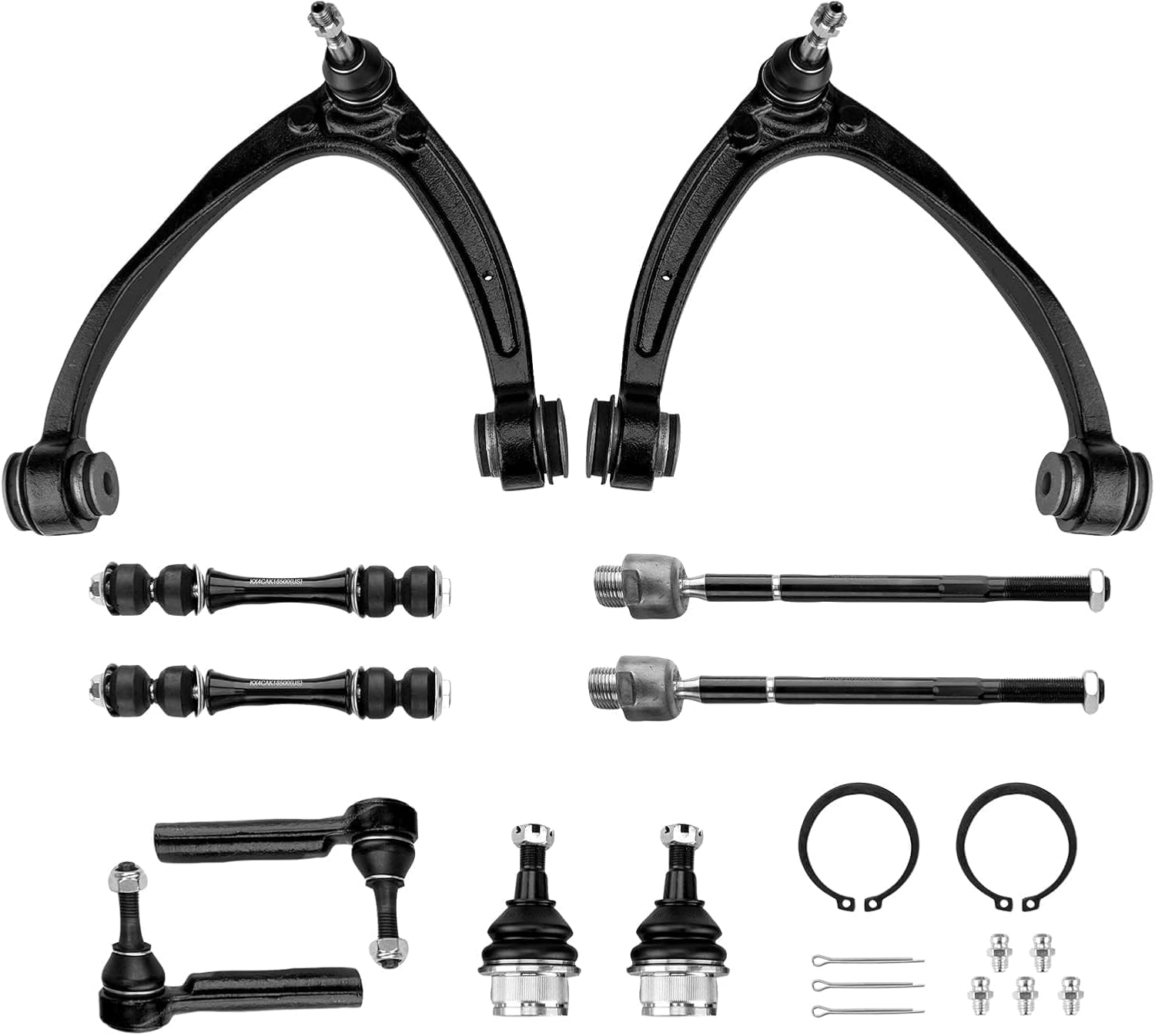 Amazon.com: Torchbeam 10Pcs Front Control Arms, Suspension Kit with ...