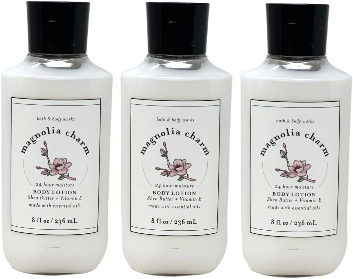 Amazon.com : White Barn Magnolia Charm Body Lotion 8 fl oz / 236 mL ...