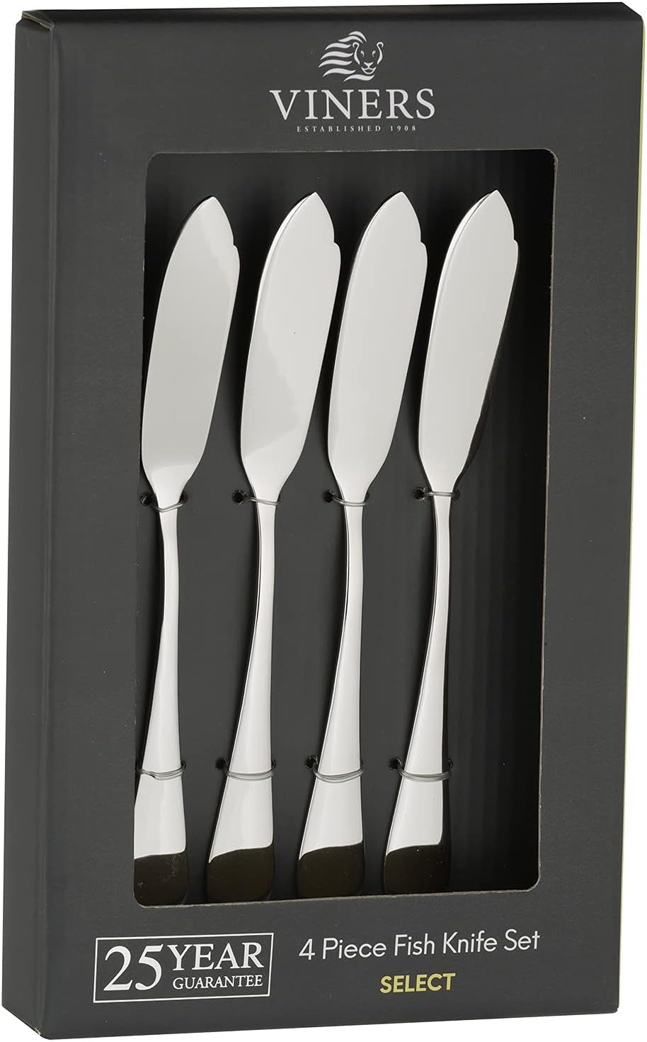 Viners Assure 4 Piece stainless steel Knife Set : Amazon.co.uk: Home ...