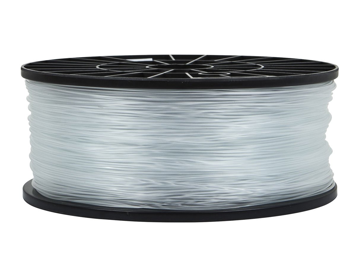 Monoprice Premium 3D Printer Filament, PLA - Crystal Clear, 1kg/Spool ...