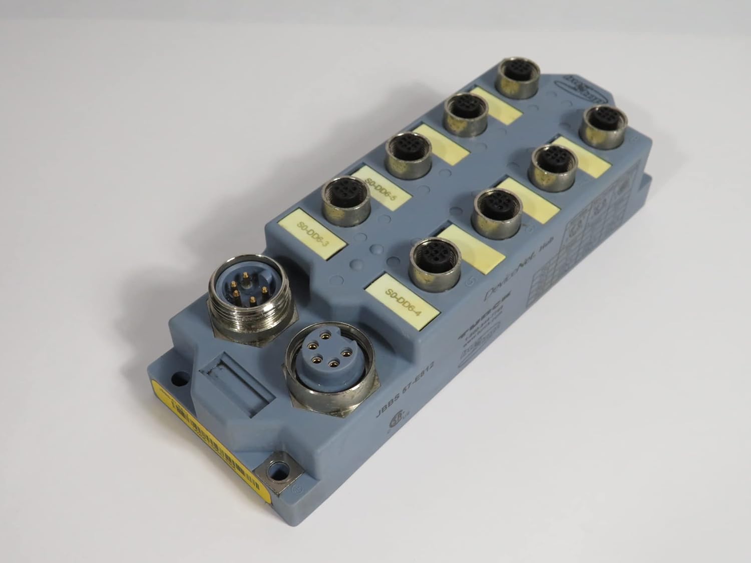 Amazon.com: Turck Electronik JBBS-57-E812 8Port Eurofast Connectors ...