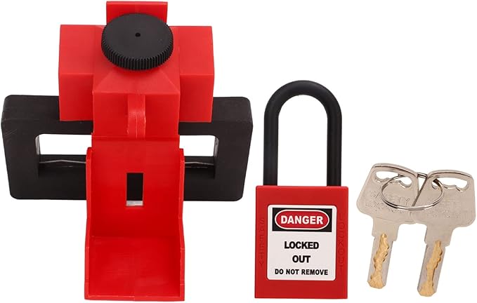 Amazon.com: Circuit Breaker Lock Kit Clamp On Breaker Lockout Padlock ...