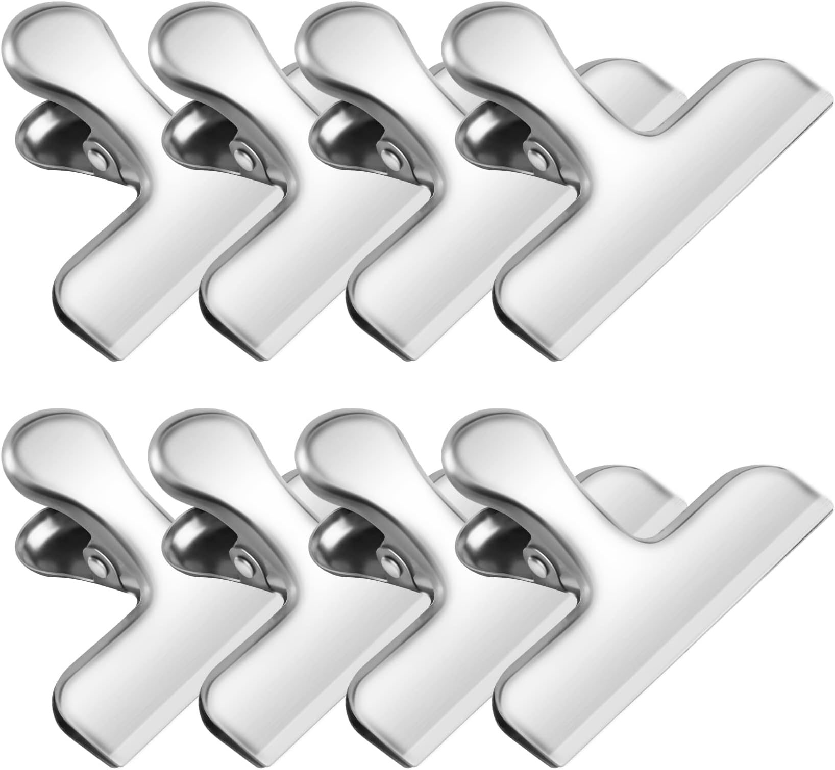 Amazon.com : 6 Pack Bag Clips, Stainless Steel Chip Clip, Chip Clips ...