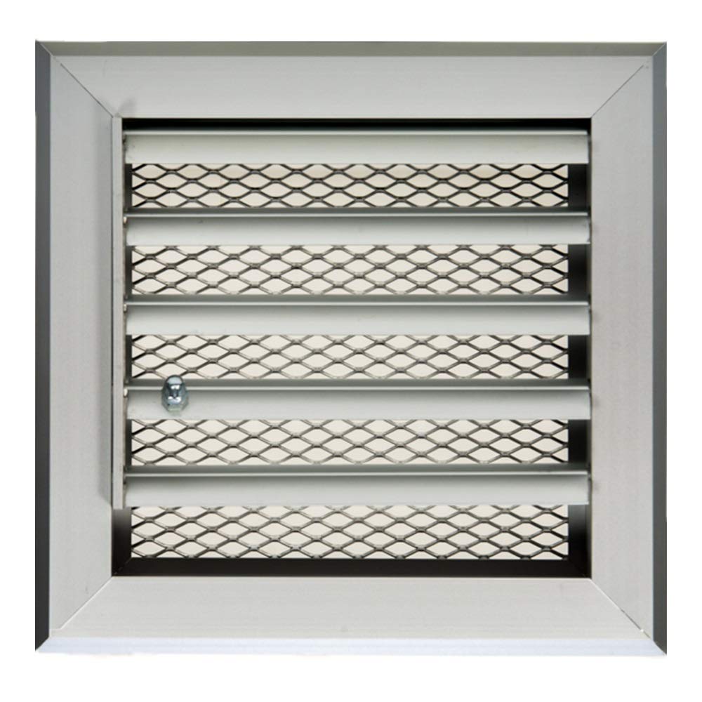 HVAC Aluminum Ventilation Grille with Curved Fins Which are Moved All ...