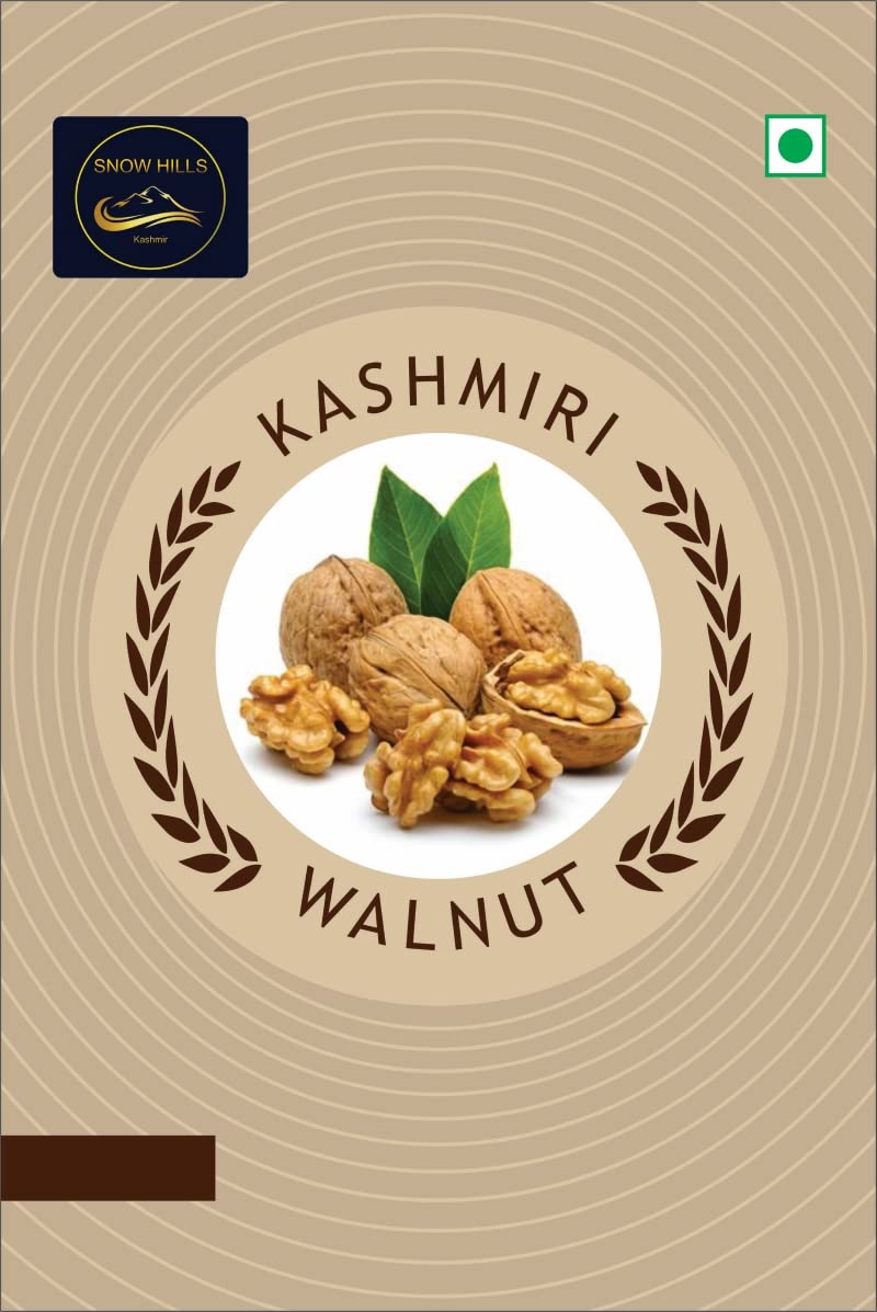 SnowHills Desi Indian Walnut/Akhrot (2kg) - Kashmiri origional Walnuts ...