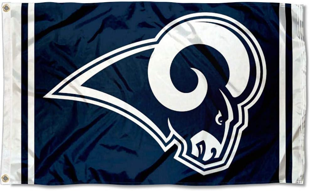 Amazon.com : Los Angeles Rams Pennant Banner Flag : Sports & Outdoors