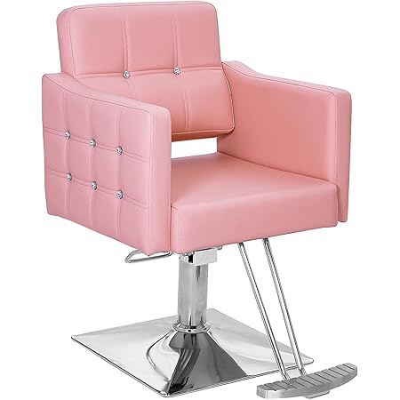 Amazon.com: OmySalon Hair Salon Chair Hydraulic Barber Chair for Home ...