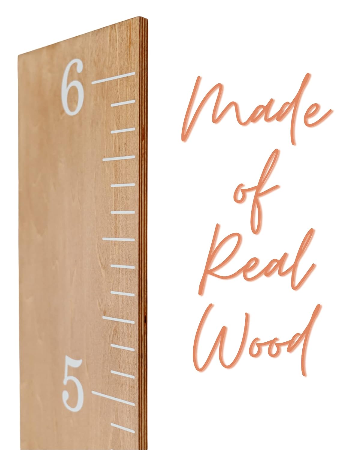 Growth Chart for Kids | Real Wood Height Chart for Philippines | Ubuy