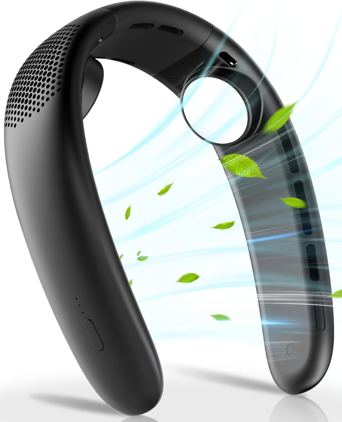 Amazon.com: Nhpoi Neck fan, Portable fan with 2000 mAh battery, 3 Wind ...