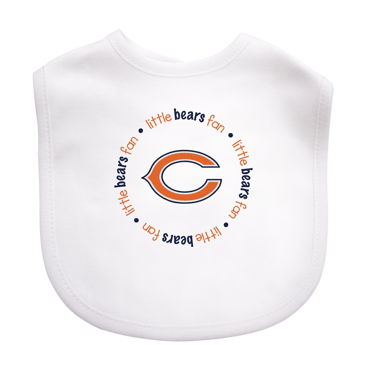 Baby Fanatic NFL Chicago Bears Baby Fanatic Bib : Amazon.in: Baby Products