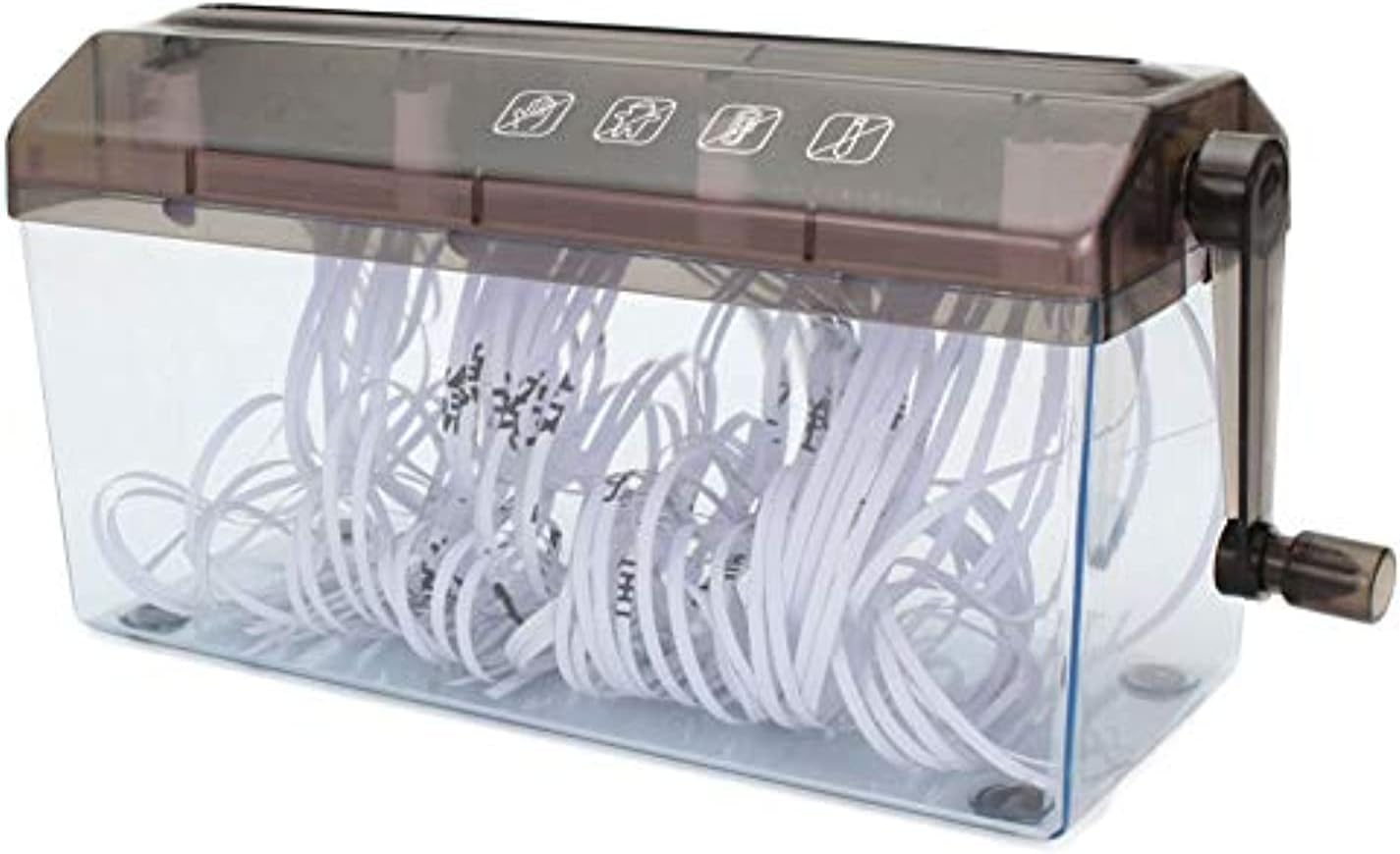 Amazon.co.jp: Ohgetシュレッダー、A4 シュレッダー 家庭用 ファイル シュレッダー 手動 ストレートカッティングマシン のために 家族 オフィス 環境を守ること (ブラック ...