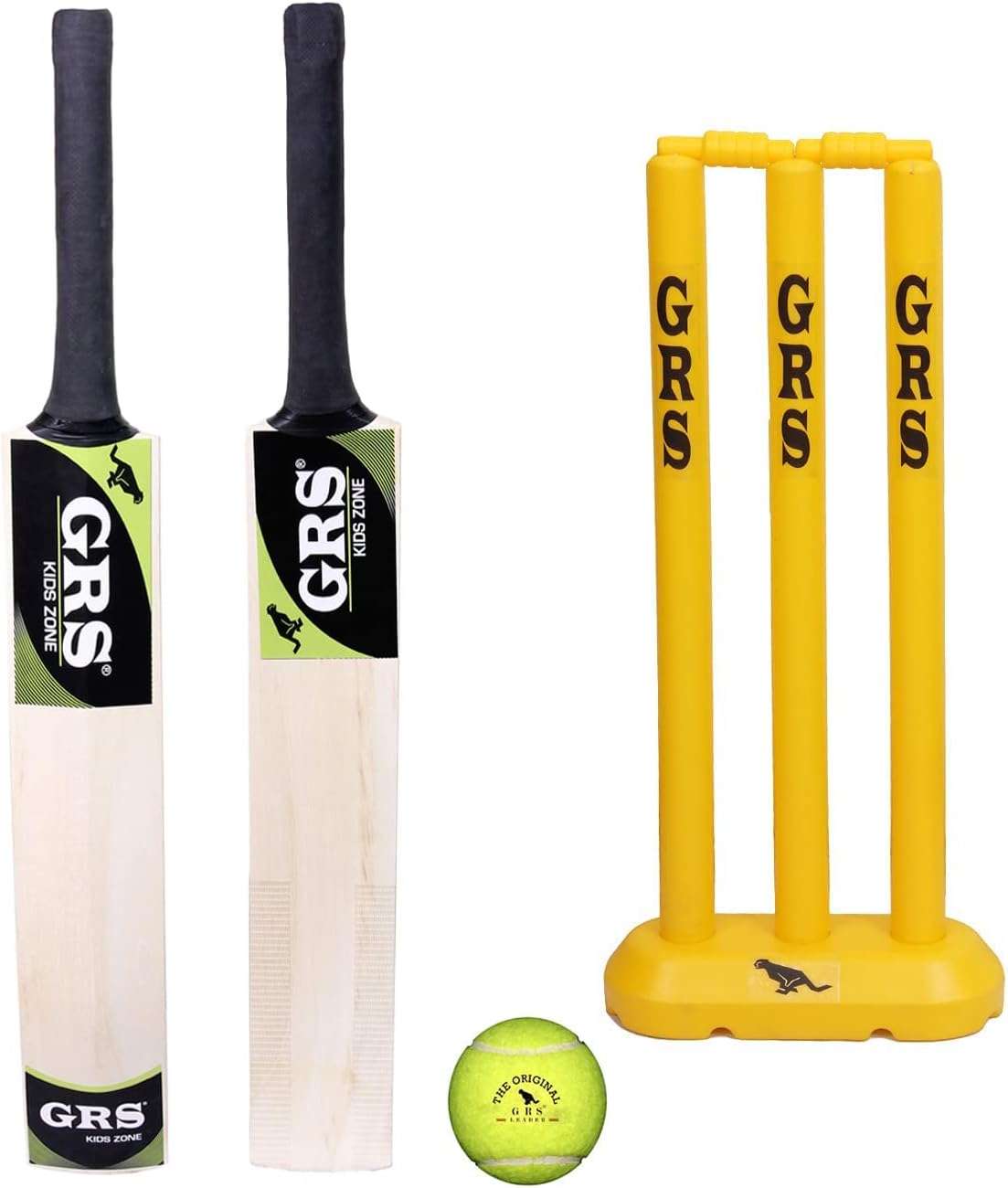 RS Spark 03 Wooden Cricket Bat with Ball Size 1 Pack of 1 (Multibrand ...