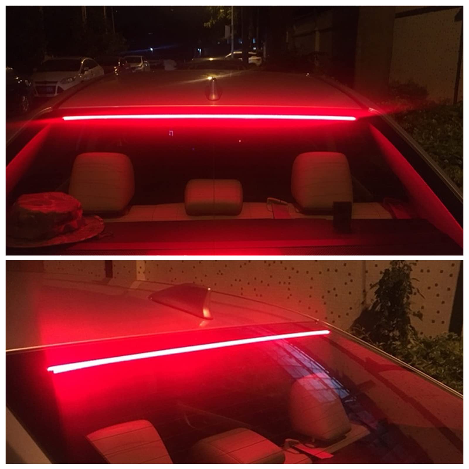 Snapklik.com : Miytsya 1 PC LED Third Brake Light Strip, Universal Red ...