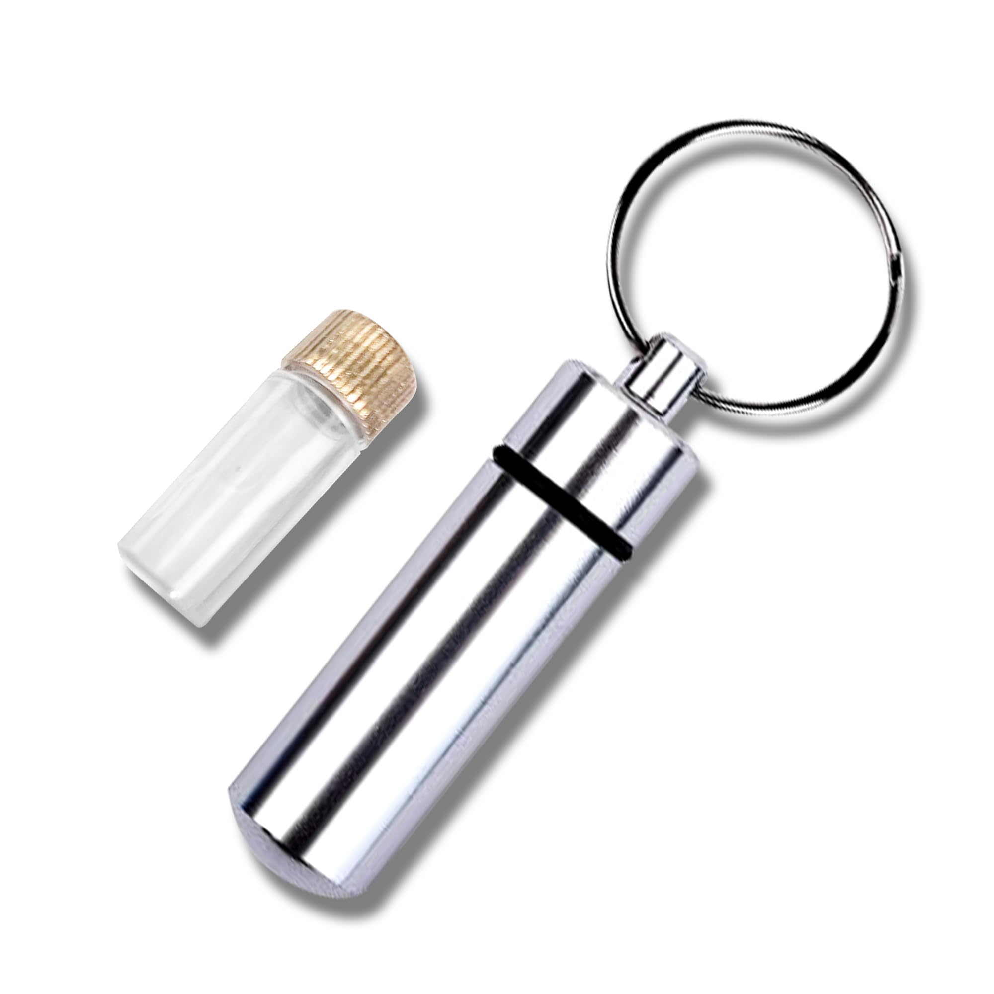 Amazon.com: Deseret Deals LDS Oil Vial Keychain with Inner Vial – Leak ...