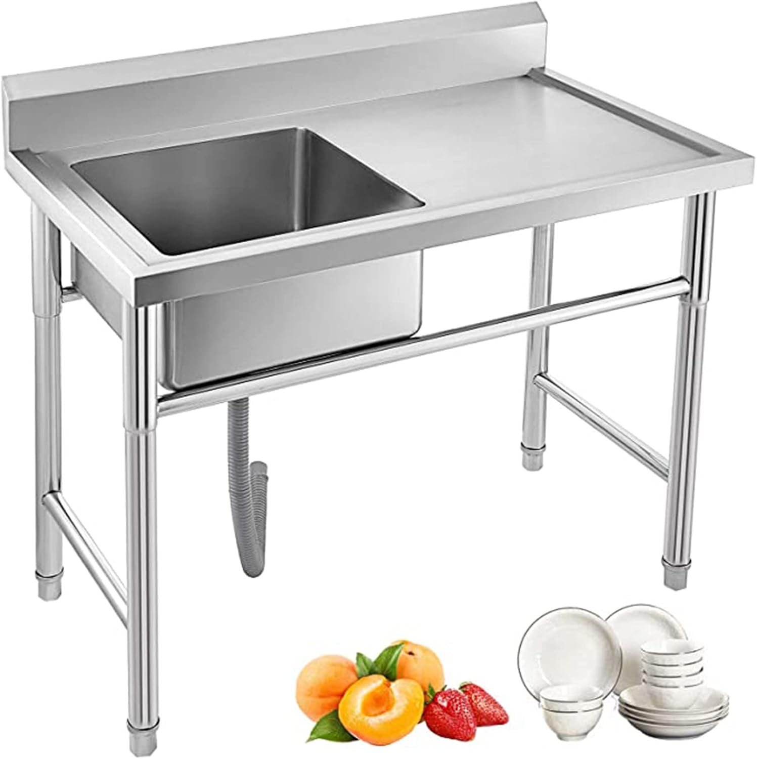 Amazon.com : CHUNTIANMEI Commercial Catering Sink,Free Standing ...