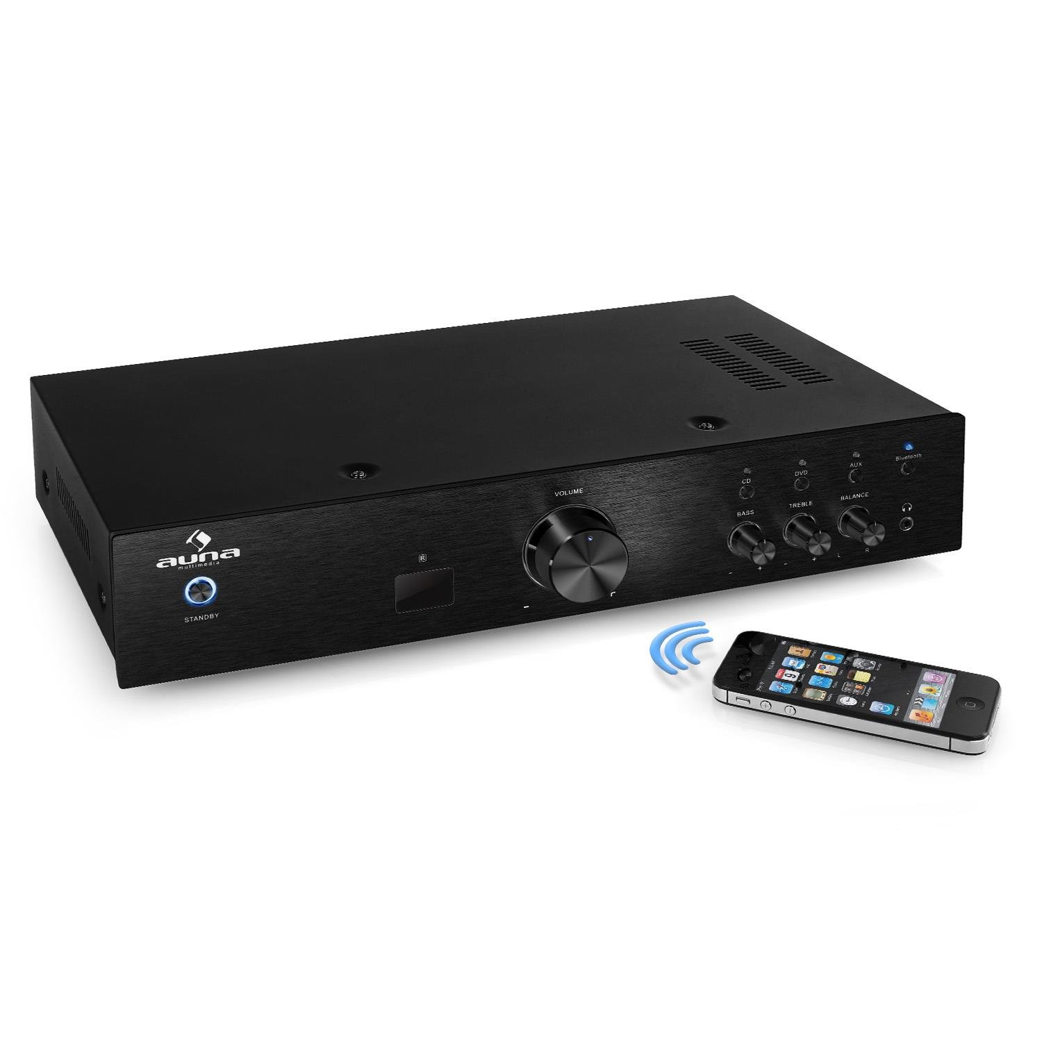 AUNA AV2-CD508BT Amplifier Hifi - Bluetooth Amplifier, Stereo Amplifier ...