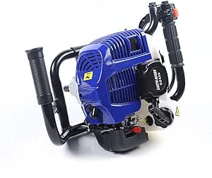Amazon.com: JAYGOVAN 72CC Gas Powered Post Hole Digger Gas Power 1700W Auger Digging Drill ...