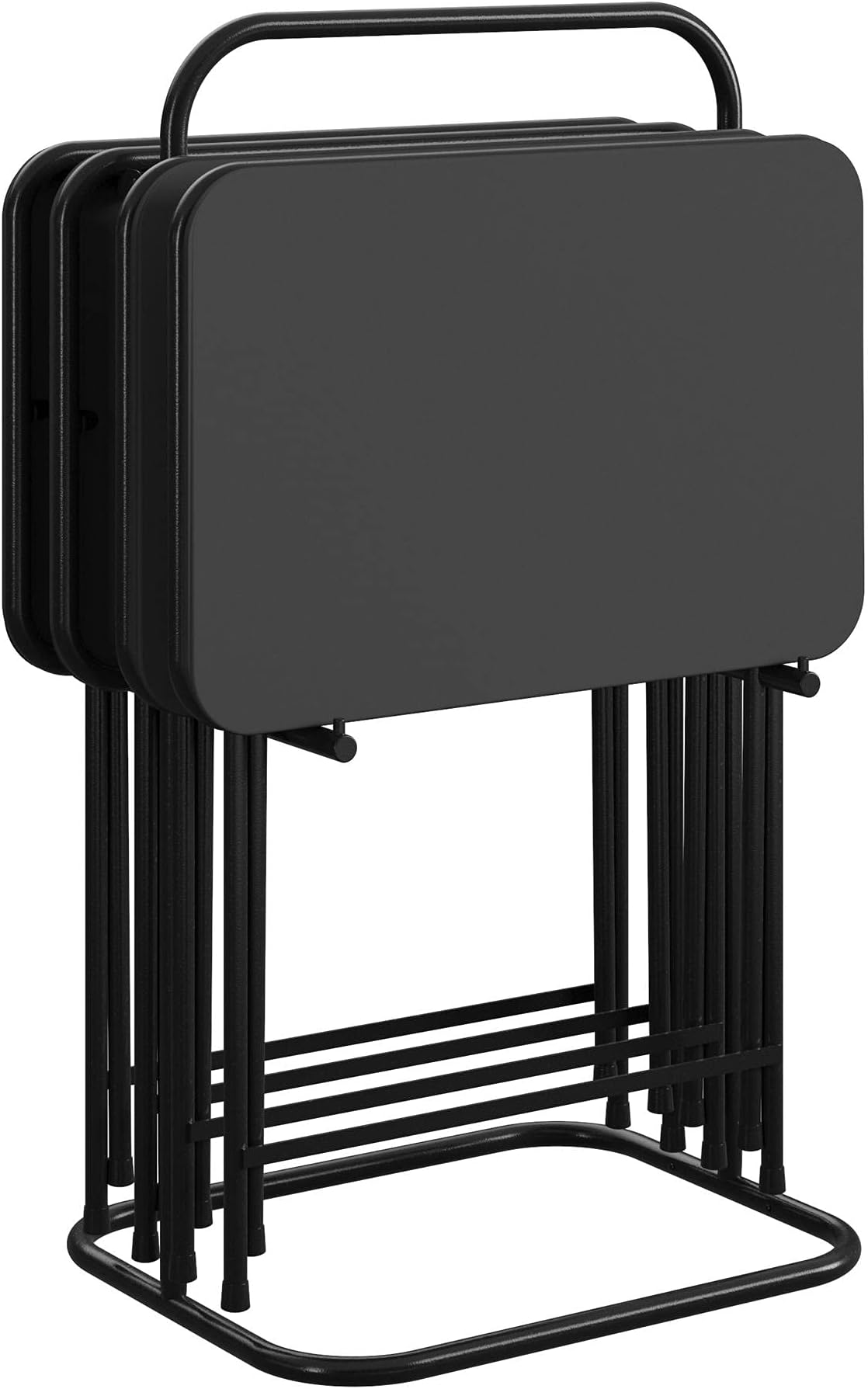 Amazon.com: Suzile 10 Pack Folding TV Tray Table Bulk Portable Snack ...