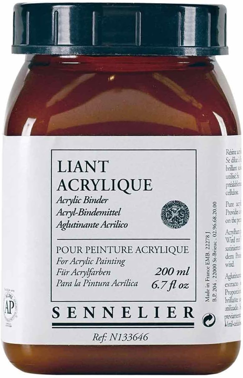 Acrylic binder medium 200 ml : Amazon.ca: Home