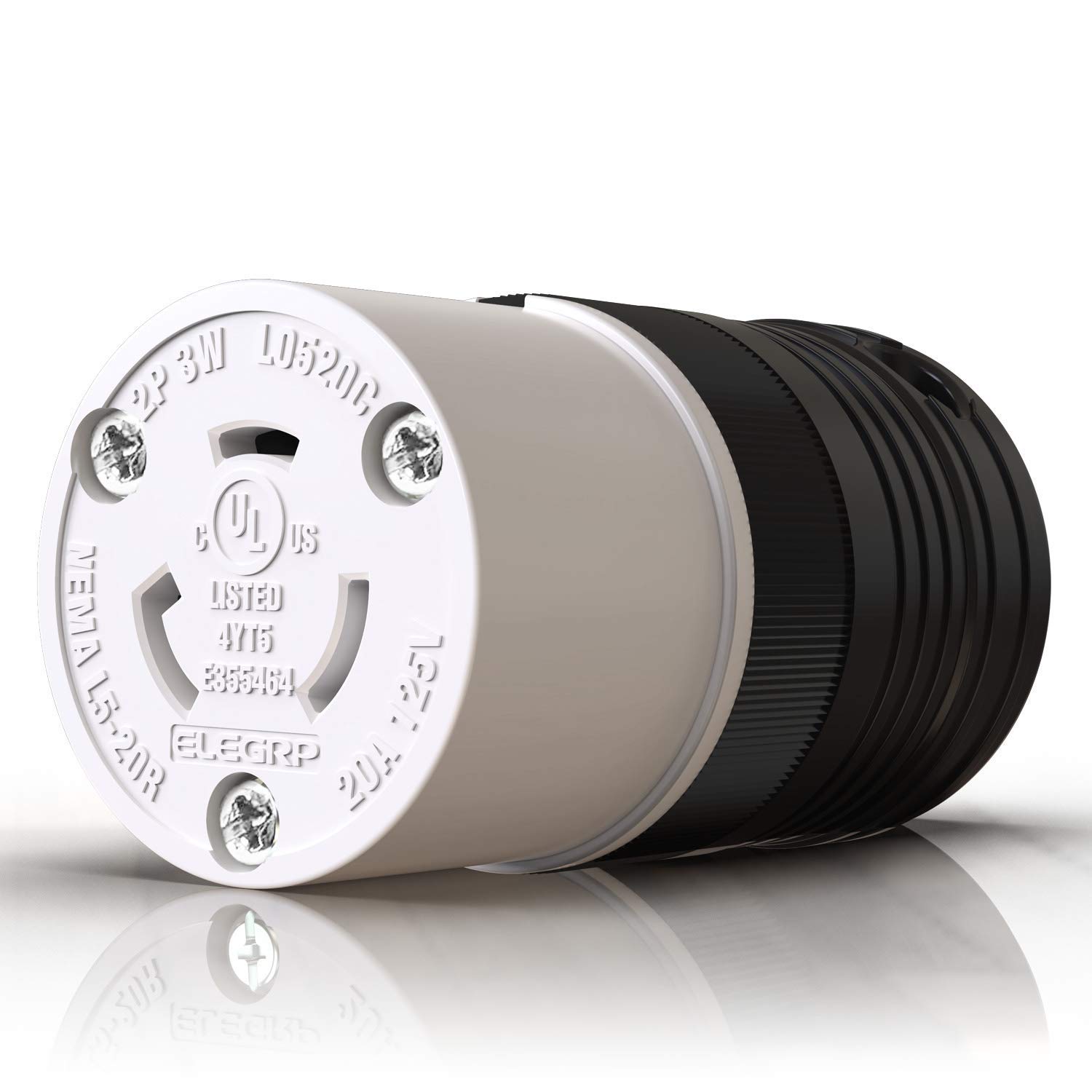 Buy ELEGRP NEMA L5-20R Locking Connector, Generator Twist Lock Adapter ...