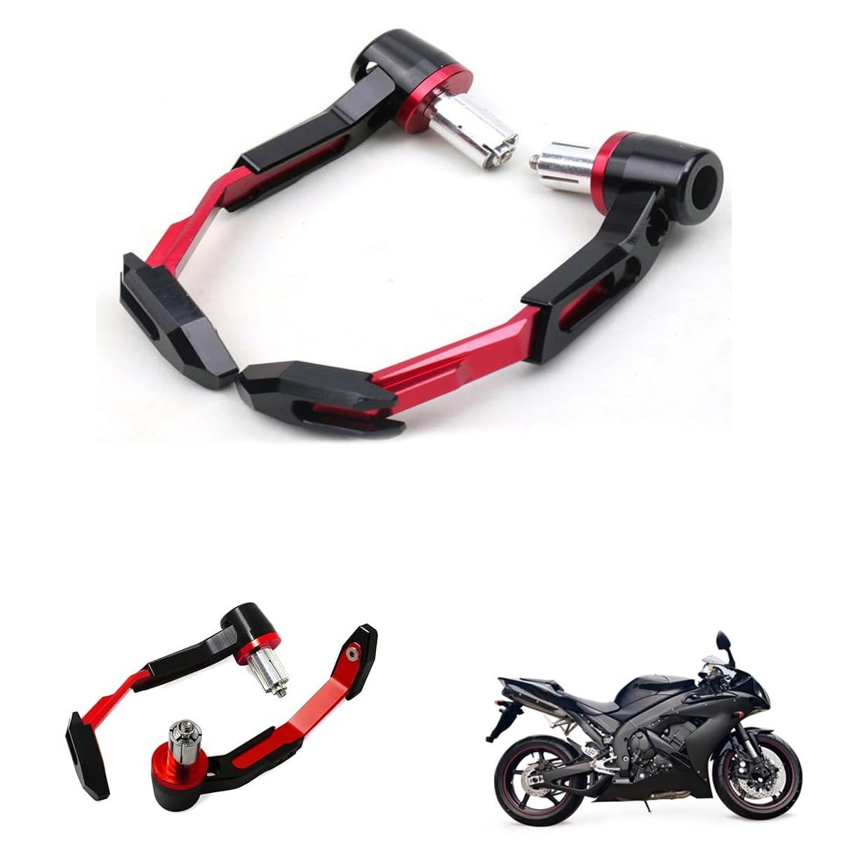 TRADE HUNTER Handlebar Brake Clutch Lever Guard, Universal CNC Aluminum ...