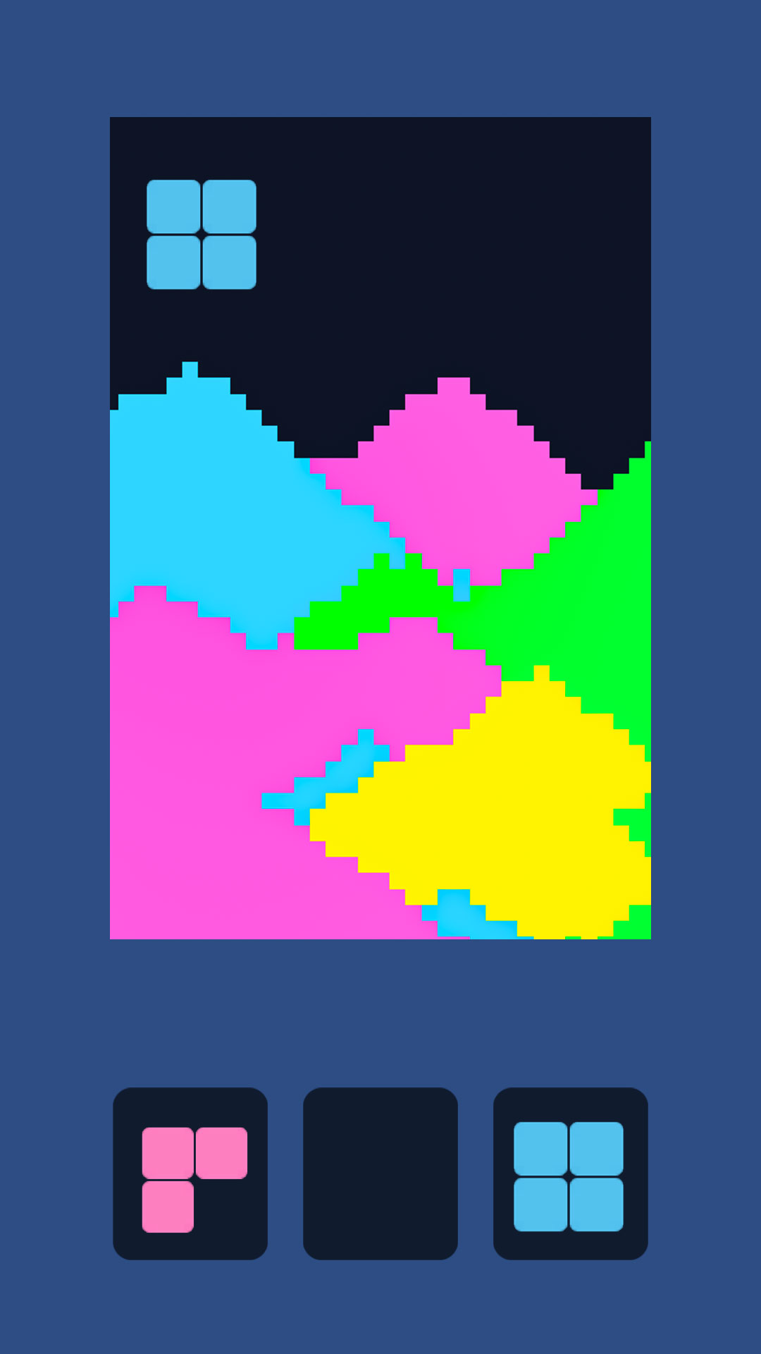 Sand Blast Block Puzzle Merge Master: Drop Blocks Color Match Sandbox ...