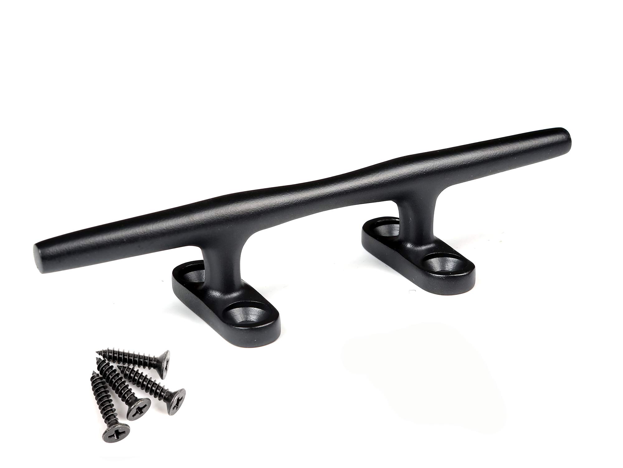 Snapklik.com : Black Cleats Dock 8 Inch Boat Cleat Stainless Steel ...