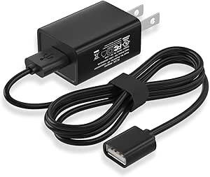 Amazon.com: USB Wall Charger Adapter Charging Cable for JLab Go Ai Pop ...