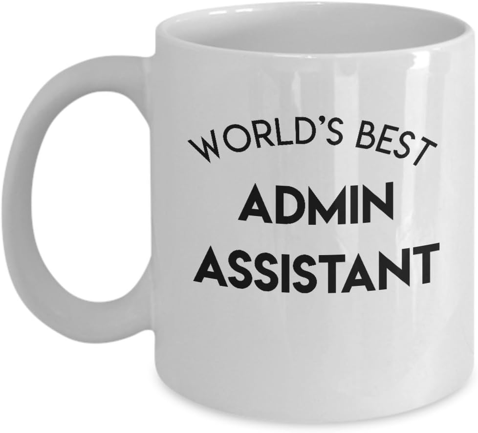 Amazon.com: Buzzlicious Admin Assistant Mug - World's Best Admin ...