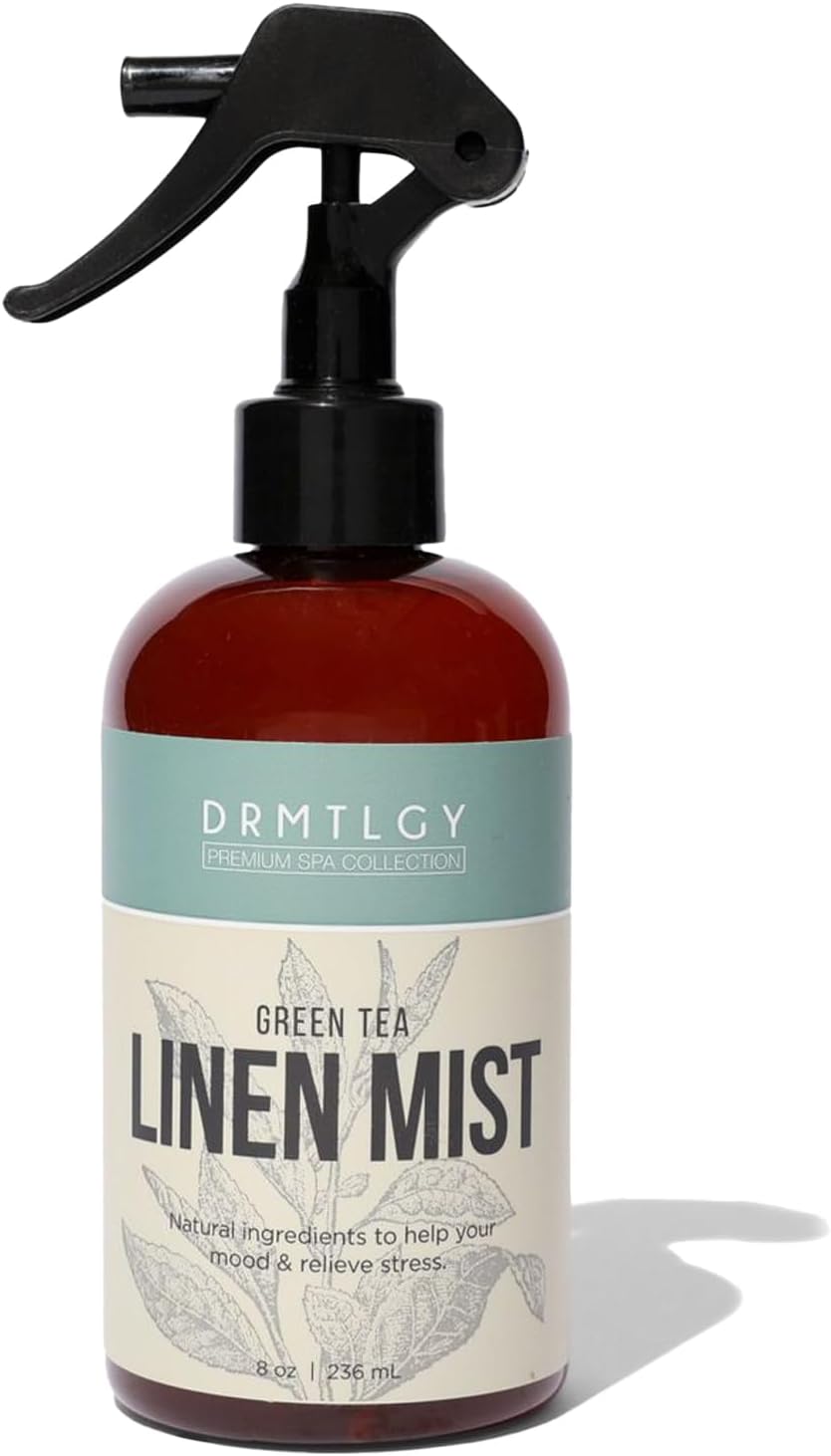Amazon.com: DRMTLGY Natural Green Tea Linen and Room Spray. Pure ...