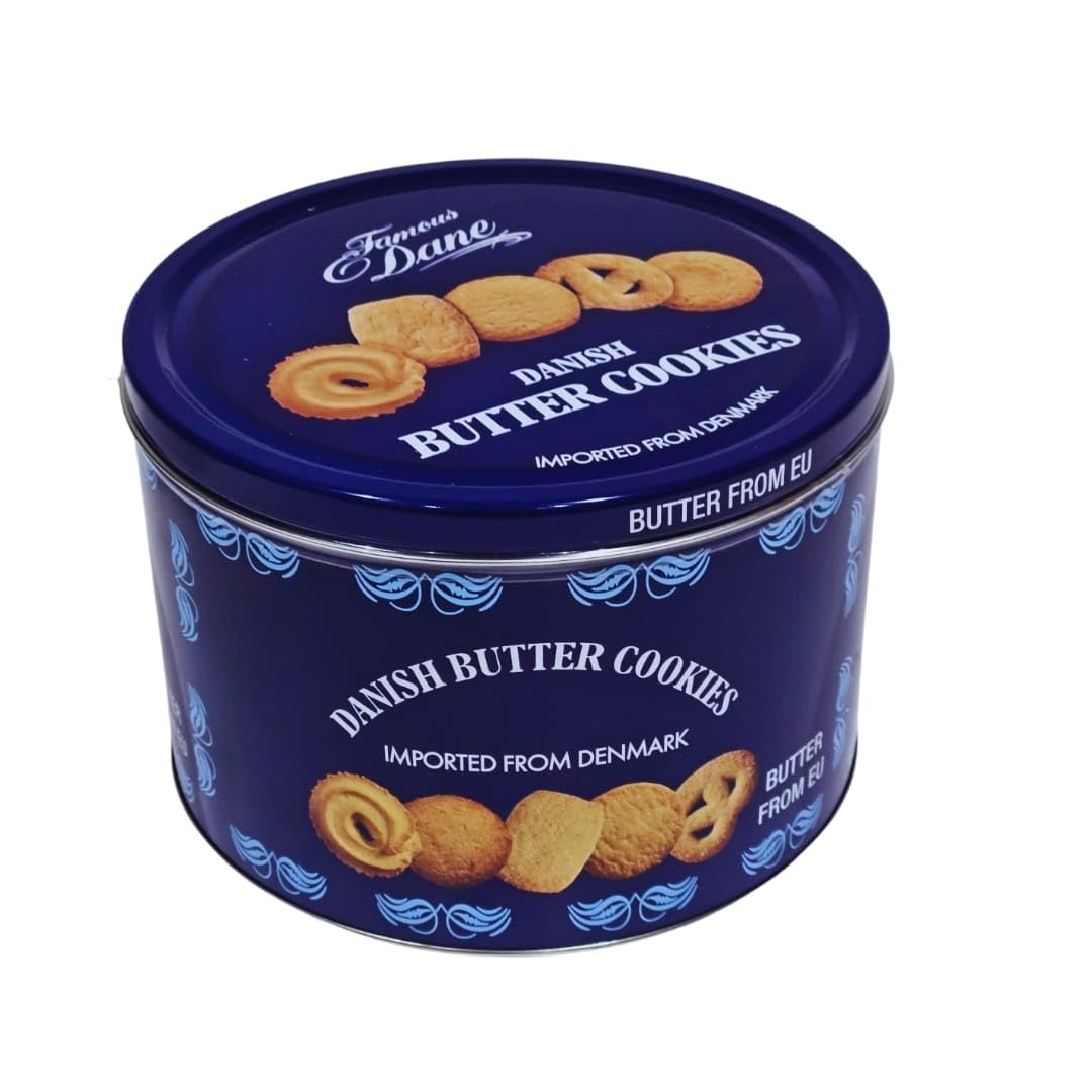 Danish Butter Cookies Assortment - Luxury Festive Biscuits For Sharing ...