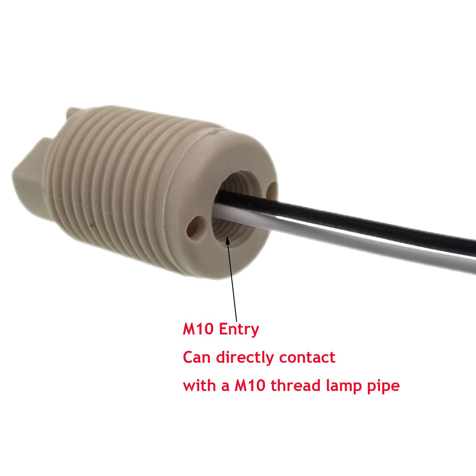 Snapklik.com : TWDRTDD G9 Socket,Ceramic G9 Threaded Lamp Holder