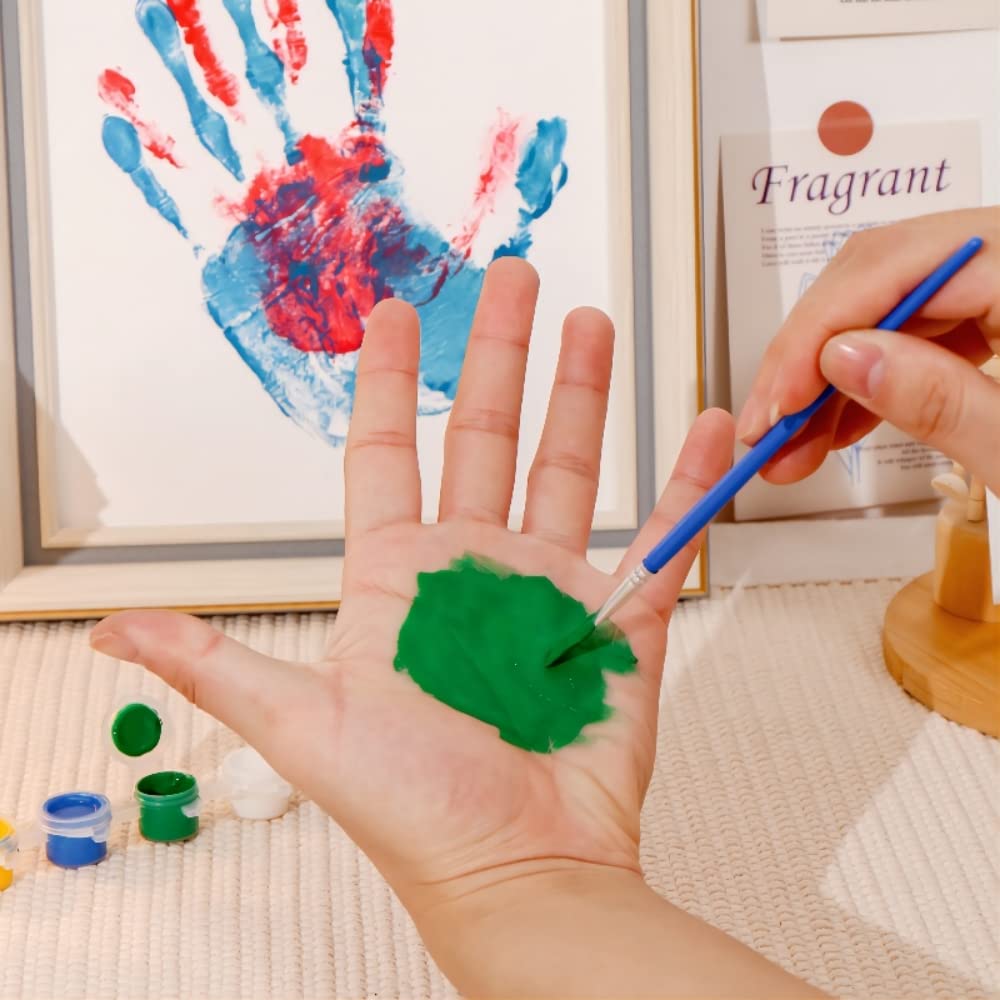 Handprint painting diy couple baby pet centenary color graffiti ...