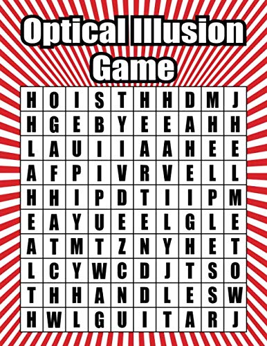 Optical Illusion Game: Word Searches Puzzle Book To Improve Spelling ...