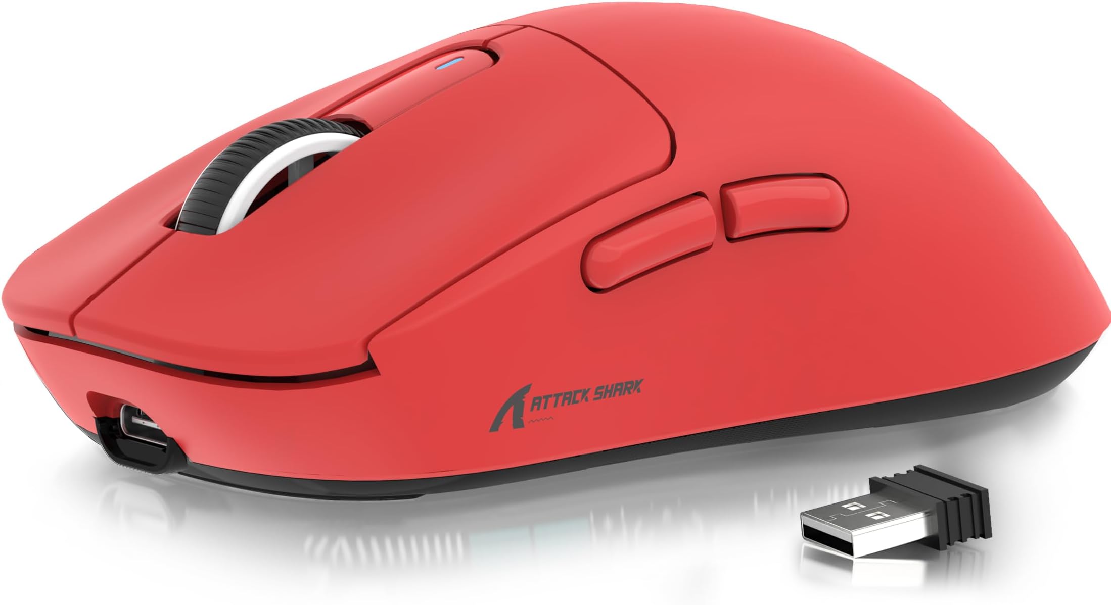 ATTACK SHARK X6 Souris Superlight 49 g avec Station de Chargement ...