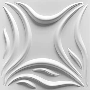Amazon.com: Dundee Deco 3D Wall Panels - Transitional Abstract ...
