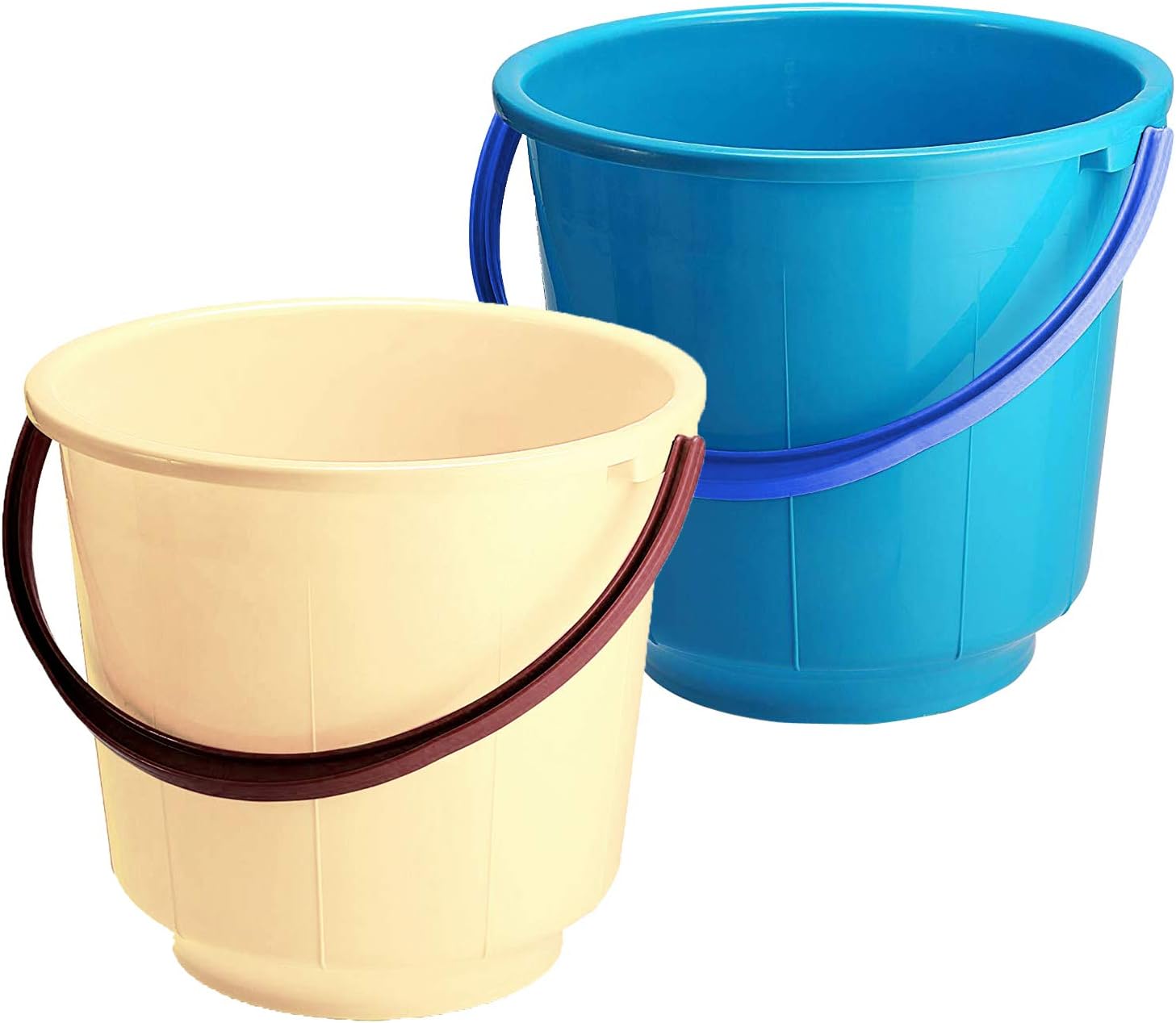 Buy Kuber Industries Bucket for Bathroom|Unbreakable Plastic Bucket ...