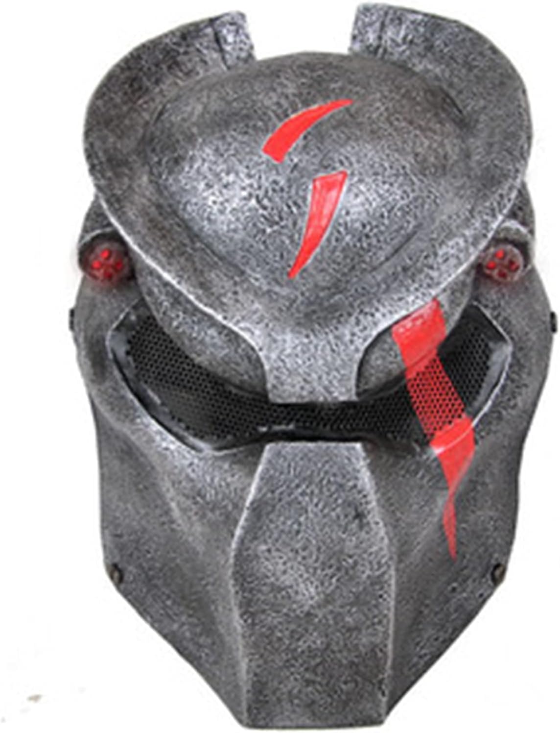 MOLANLAN Predator Alien Warrior Wolf Airsoft Mask Halloween Party ...