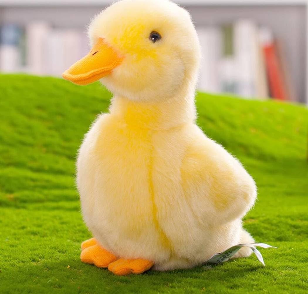 Amazon.com: 8 Inch Small Yellow Duck Plush Toys Duck Stuffed Toys (Yellow) : Toys & Games