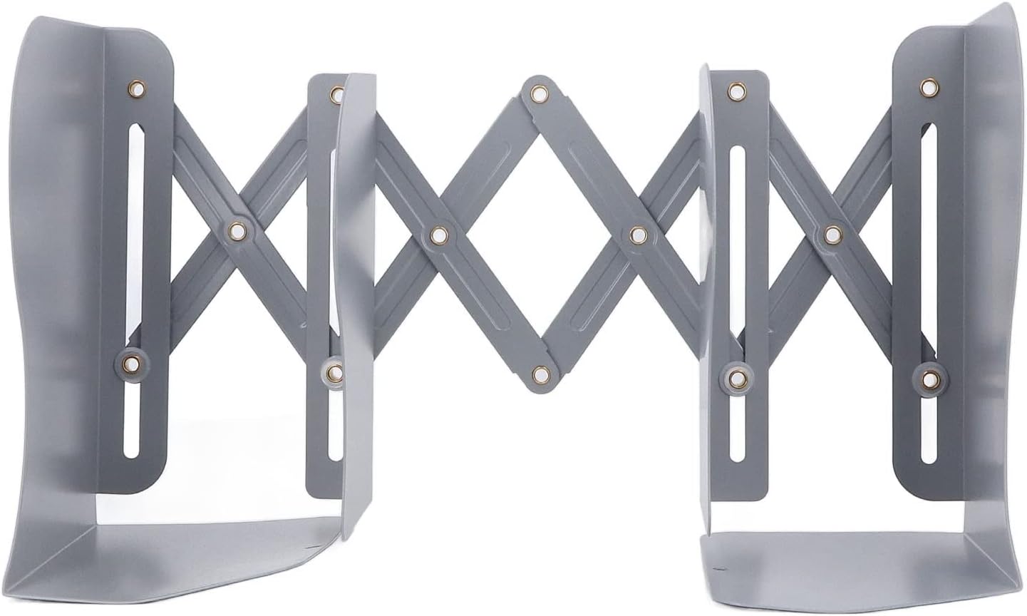 Amazon.com: Wnvivi Adjustment Metal Bookends,Foldable Bookends for ...