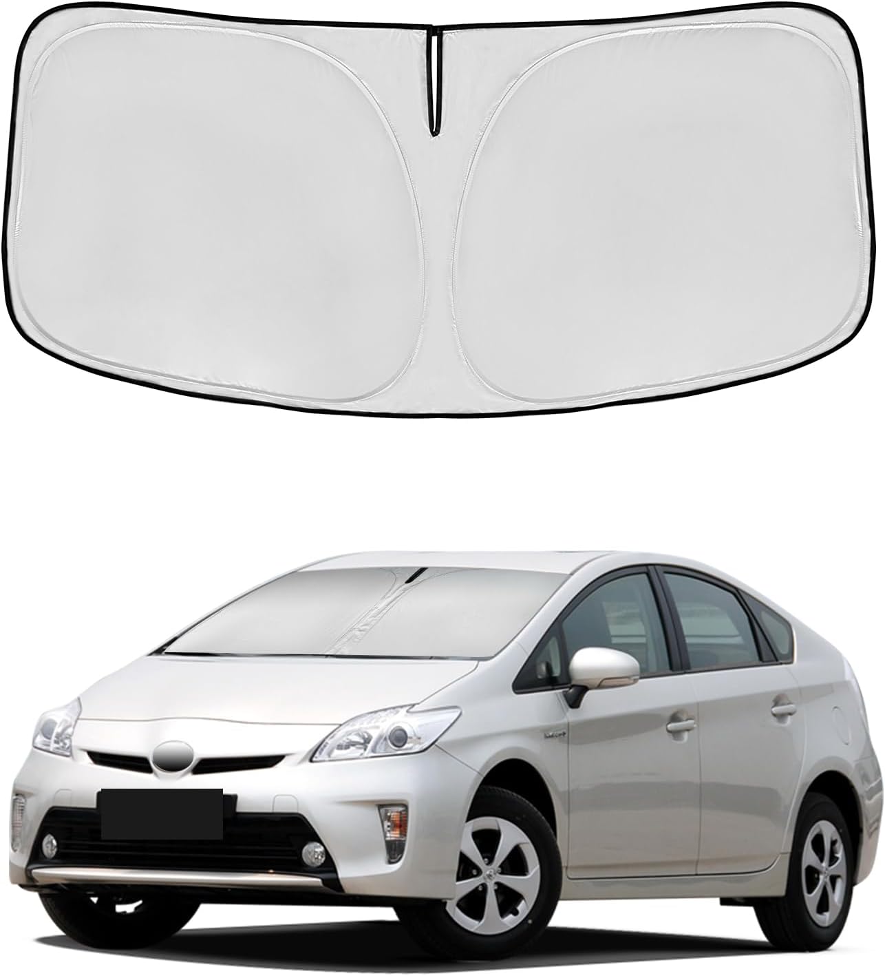 Amazon.com: Windshield Sun Shade for Toyota Prius Hatchback 2010-2015 ...