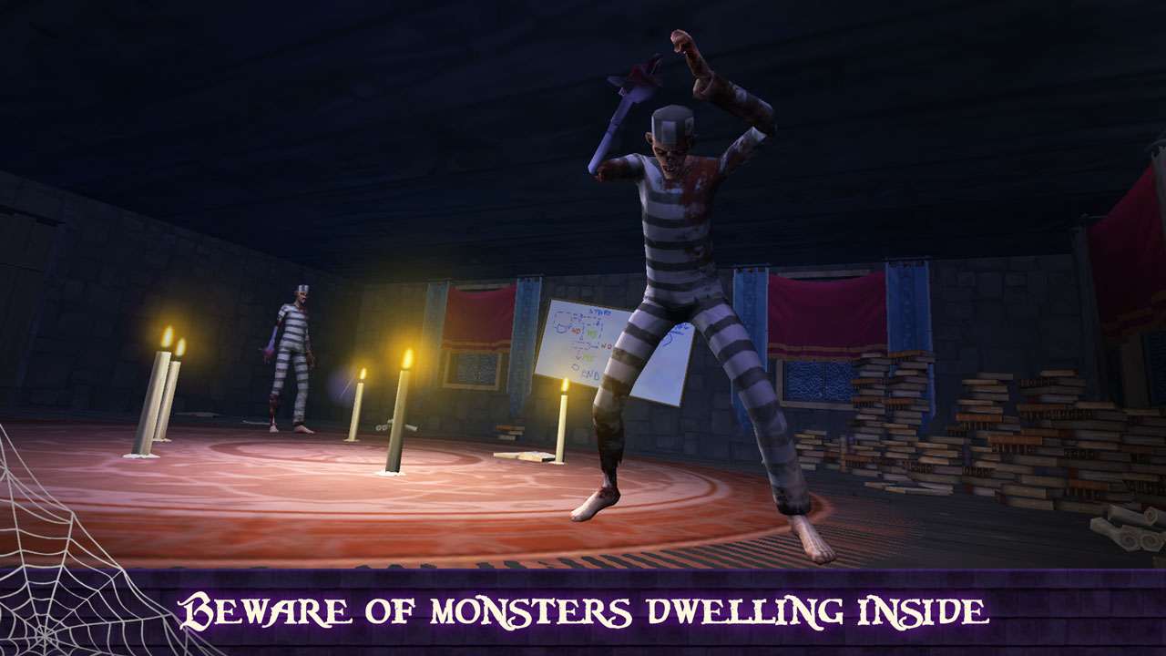 Creepy Slender Monster Behind Your Door: Five Nights Horror Game - App ...