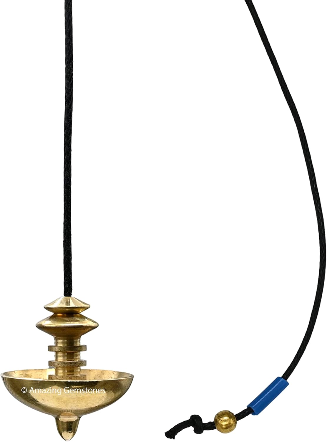 Amazon.com: Amazing Gemstone Healing Metal Pendulums for Divination ...