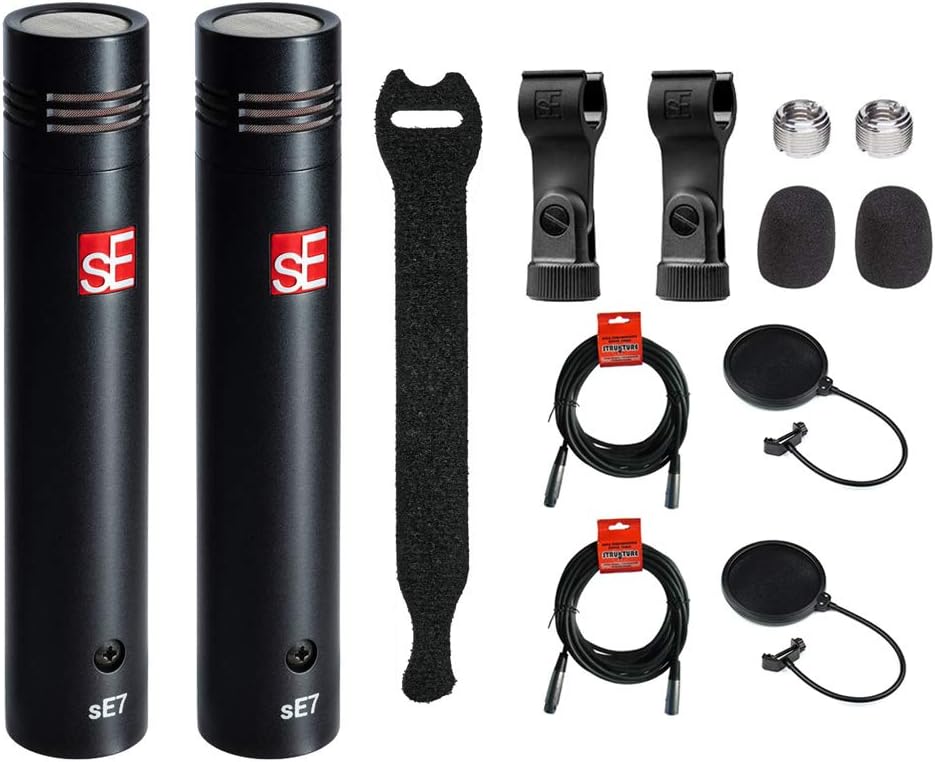 Amazon.com: sE Electronics sE7 Small-Diaphragm Condenser Microphone ...